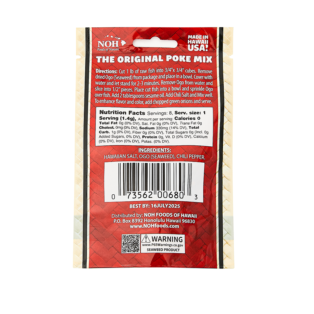 POKE MIX NOH – Kazy's Gourmet Shop